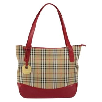 Burberry Sac &agrave; bandouli&egrave;re vintage Pre-owned - Femme - Pre-owned - Beige - Taille: ONE Size