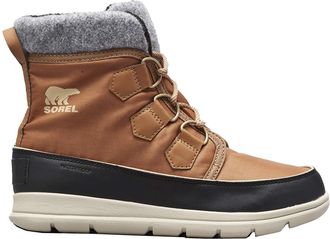 Sorel Explorer Carnival Waterproof wasserdichte Winterstiefel für Damen, Braun (Elk), 38 EU