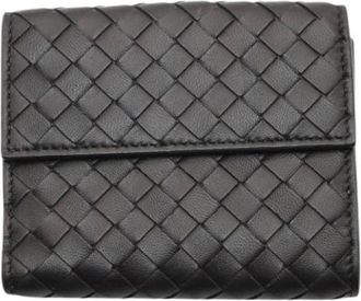Bottega Veneta Portefeuille vintage doccasion - Homme - Pre-owned - Noir - Taille: ONE Size