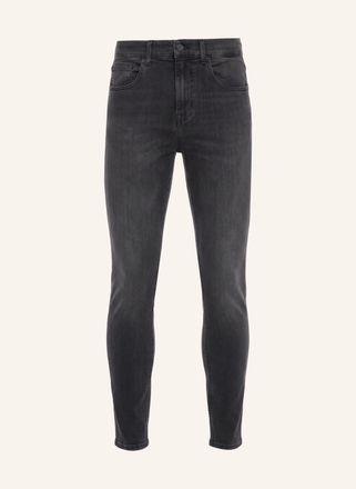 7 For All Mankind Jeans Slimmy Tapered Extra Slim Fit schwarz