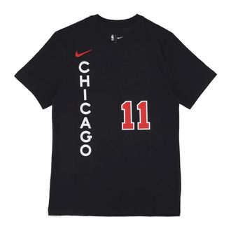 Nike Homme, Tops, Noir, Taille: XS T-shirt Chicago Bulls City Edition