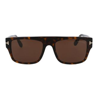 Tom Ford Homme, Accessoires, Brun, Taille: 55 MM Lunettes de soleil &eacute;l&eacute;gantes Dunning-02