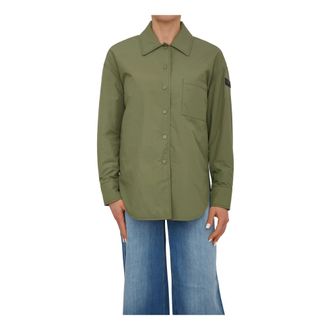 Peuterey Femme, Blouses et Chemises, Vert, Taille: 34 FR Zelia Overshirt