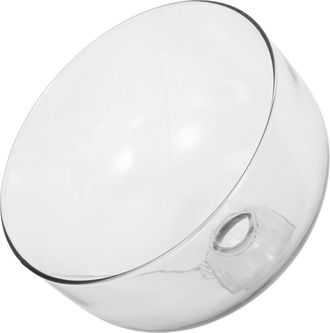 BESPORTBLE Mikrowellen Glasabdeckung 23cm Spritzschutz Deckel aus Hitzebest&auml;ndigem Glas mit Bel&uuml;ftung f&uuml;r Teller und Sch&uuml;sseln Mikrowellen Lebensmittelabdeckung 