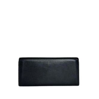 Loewe Pre-owned Grained Leather Long Wallet - - Pre-owned - Damen - Schwarzk - ONE SIZE