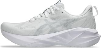 Asics Herren NOVABLAST 5 Laufschuhe, Wei&szlig;/Piedmont Grau, 44.5 EU