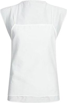 Topshop Top superpos&eacute; Tsilvi en coton m&eacute;lang&eacute;