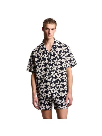 Emporio Armani Herrenhemd mit Blumenmuster