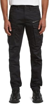 G-Star Homme Pantalon Rovic Zip 3D Regular Tapered, Noir (dk black D02190-E064-6484), 33W / 30L