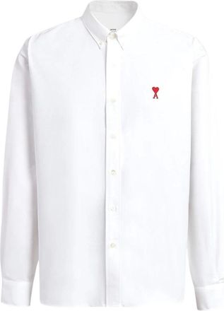 Ami Homme, Chemises, Blanc, Taille: S Chemise &eacute;l&eacute;gante