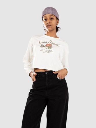 Vans Supply Boutique Relax Crop T-Shirt blanc