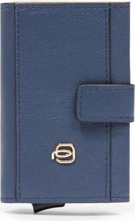 Piquadro Femme, Accessoires, Bleu, Taille: ONE Size Porte-cartes Pop-up
