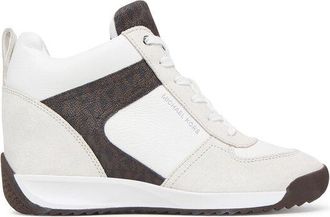 Michael Kors Sneakers Nikko S2 Wedge Trainer 43F6NKFS4S Wei&szlig;
