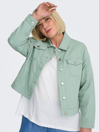 Only Carmakoma Jeansjacke CARTIA L/S COLORED JACKET CC PNT