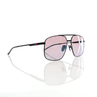 Gucci Pre-owned Metall sonnenbrillen - - Pre-owned - Damen - Schwarzk - ONE SIZE