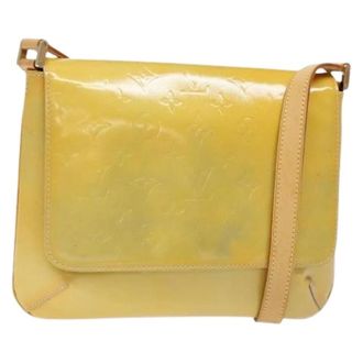 Louis Vuitton Pre-owned Cuir sacs-louis-vuitton - Femme - Pre-owned - Jaune - Taille: ONE Size
