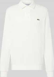Lacoste Regular Fit Sweatshirt aus reiner Baumwolle