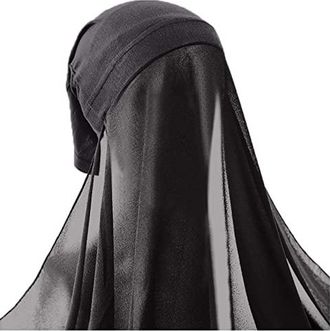 Generic &Eacute;charpe longue en mousseline de soie douce pour femme, D, Taille unique