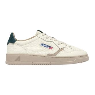 Autry Homme, Chaussures, Blanc, Taille: 47 EU Medalist Low Nabuk