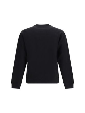 Valentino Mens Cotton Jersey Crewneck Sweatshirt Nero Sweatshirts Sweater