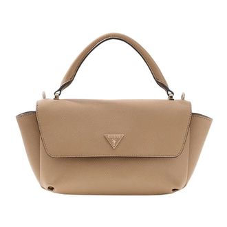 Guess Gilda Flap Bag - - Bags - Damen - Beige - ONE SIZE