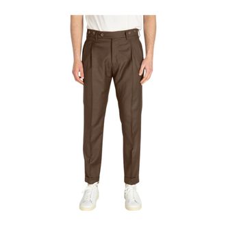 Berwich Suit Hosen - - Trousers - Herren - Braun - M