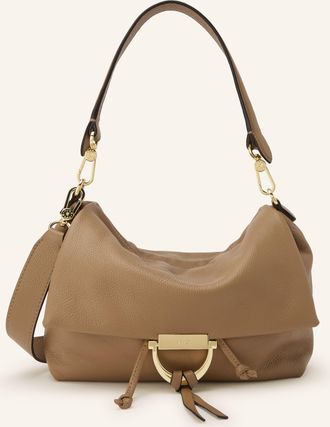Abro Abro Schultertasche Temi Medium braun