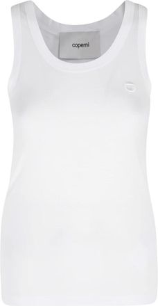 Coperni Femme, Tops, Blanc, Taille: 40 FR D&eacute;bardeur L&eacute;ger &agrave; Logo
