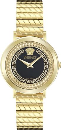 Versace Uhr - Quarz-Analoguhr Versace Delphinus - Gr. unisize - in Gelb - für Damen