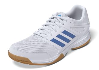 adidas Herren Speedcourt Mens Indoor Shoes, FTWR White/ray Blue/Lucid Aquamarine, 43 1/3 EU