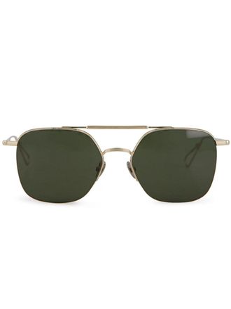 Ahlem lunettes de soleil Louxor &agrave; monture pilote - Gris