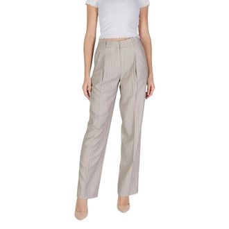 Vero Moda Vero Moda, Femme, Pantalons, Beige, Taille: 38 FR L34 Pantalon large