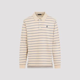 Prada Polo piqu&eacute; ray&eacute; Prada