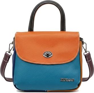 Zerimar Sac bandouli&egrave;re en cuir v&eacute;ritable, confectionn&eacute; artisanalement et con&ccedil;u pour les femmes. Image non contractuelle ; la couleur re&ccedil;ue sera al&eacute;atoire. 19