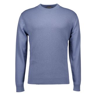 Gentiluomo Hellblaues Pullover K1110 264 - - Knitwear - Herren - Blau - 2XL