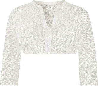 Stockerpoint Damen Elza Dirndlbluse, creme, 42