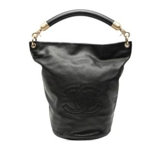 Chanel Pre-owned Vintage Bucket Bag - - Pre-owned - Damen - Schwarzk - ONE SIZE