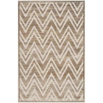 Safavieh Traditionell Teppich für Wohnzimmer, Esszimmer, Schlafzimmer - Paradise Collection, Kurzer Flor, Maus, 79 X 122 cm