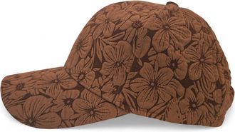 styleBREAKER Cap Basecap mit Blumen Muster Ton in Ton