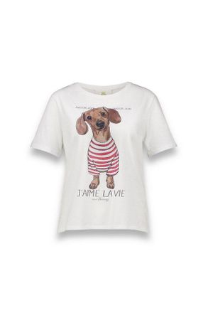 Princess Goes Hollywood Print-Shirt (1-tlg) mit Schmucksteinen