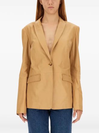 Bully veste à simple boutonnage - Marron