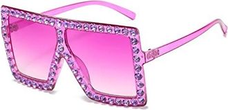 Generic 2025 designer grand cadre photo rue lunettes de soleil hommes et femmes lunettes de soleil vacances en plein air (couleur : E, taille : moyen)