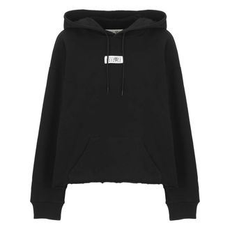 Maison Margiela Femme, Sweatshirts et sweats &agrave; capuche, Noir, Taille: 38 FR SweaT-shirts &agrave; capuche