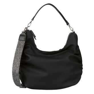 Gabor bags Daja Damen Hobo Bag Schultertasche Groß Schwarz