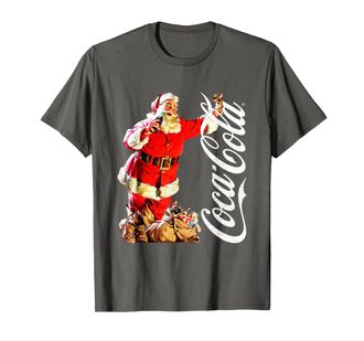 Coca Cola Ware Coca Cola Lehnender Weihnachtsmann PAPL1543 T-Shirt