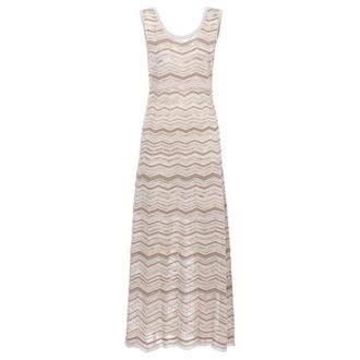 D.exterior Femme, Robes, Beige, Taille: 38 FR Robe D&eacute;grad&eacute;