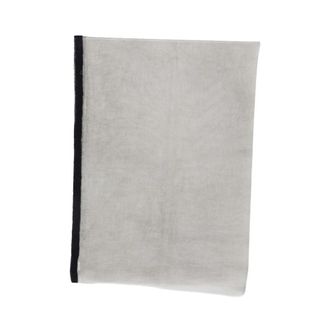 Faliero Sarti Toffy Schal mit Kontrastbesatz - - Accessories - Damen - Grau - ONE SIZE