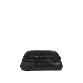 Moschino Tie Me Small Clutch Bag - - Bags - Damen - Schwarzk - ONE SIZE