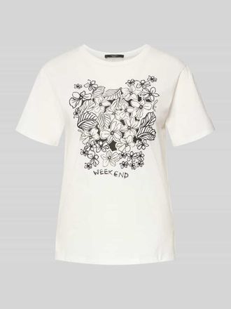Max Mara Relaxed Fit T-Shirt aus reiner Baumwolle Modell BORA