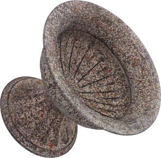 Valiclud Vintage-eisenurnenvase Als Dekorativer Tischblumenvase F&uuml;r Trockenblumenarrangements Landhaus-Stil Heimdekoration Stabiles Eisenmaterial F&uuml;r Blumenhal